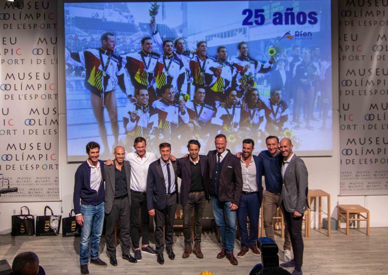 On the occasion of the 25th anniversary of the Olympic water polo event ...